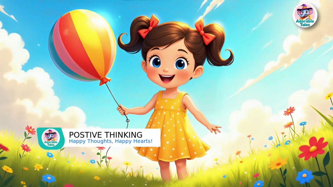 🌟 Think Happy Thoughts! 🌈 Positive Kids Song 🎵 - YouTube