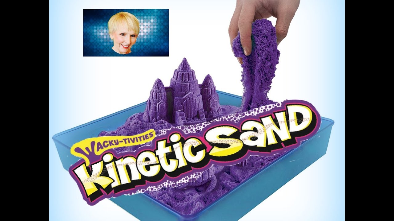 Kinetic Sand Sandbox & Molds Activity Set - YouTube