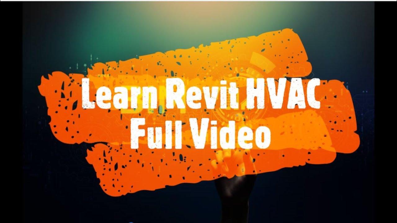 Revit HVAC Design & Modeling full detailed video - YouTube
