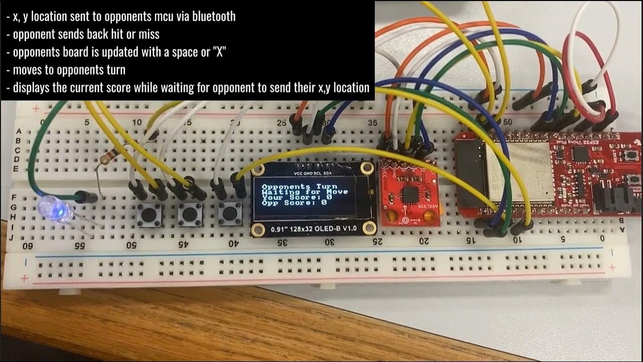 ECE 16 | Final Project | Part 2 | Design Challenge: Arduino Battleship Game - YouTube