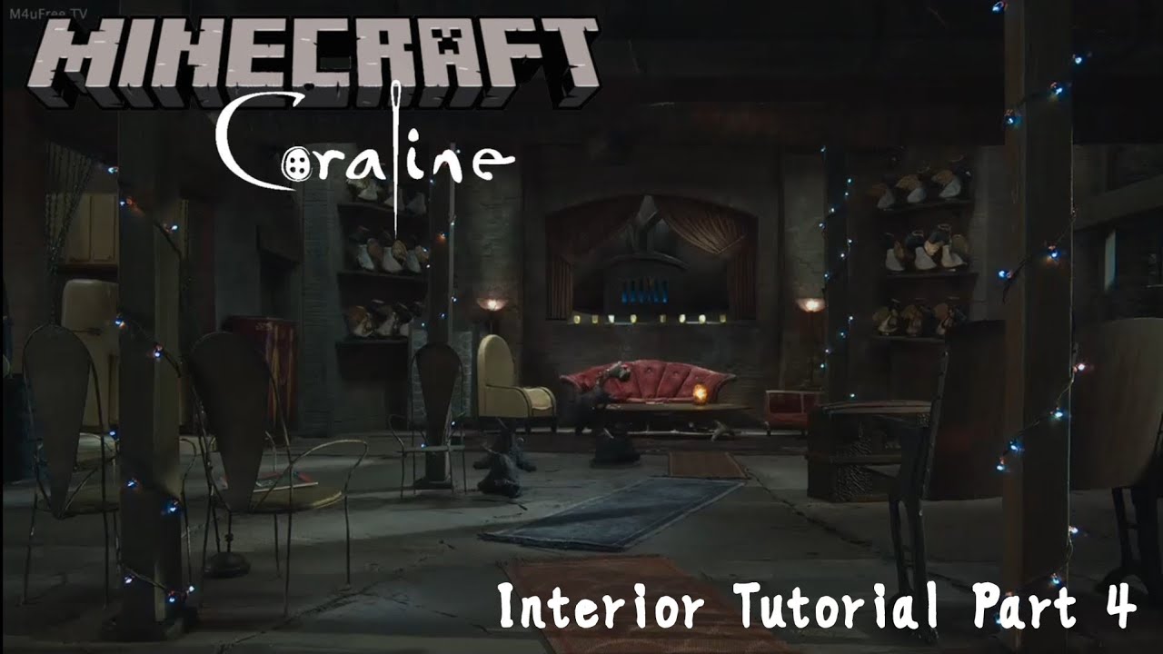 Minecraft Tutorial: How to build the interior of The Pink Palace ...
