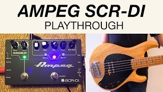 Ampeg SCR-DI – Thomann United States