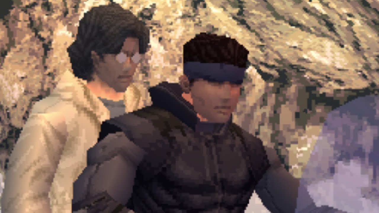 Metal Gear Solid - Otacon Ending Scene & Credits - YouTube
