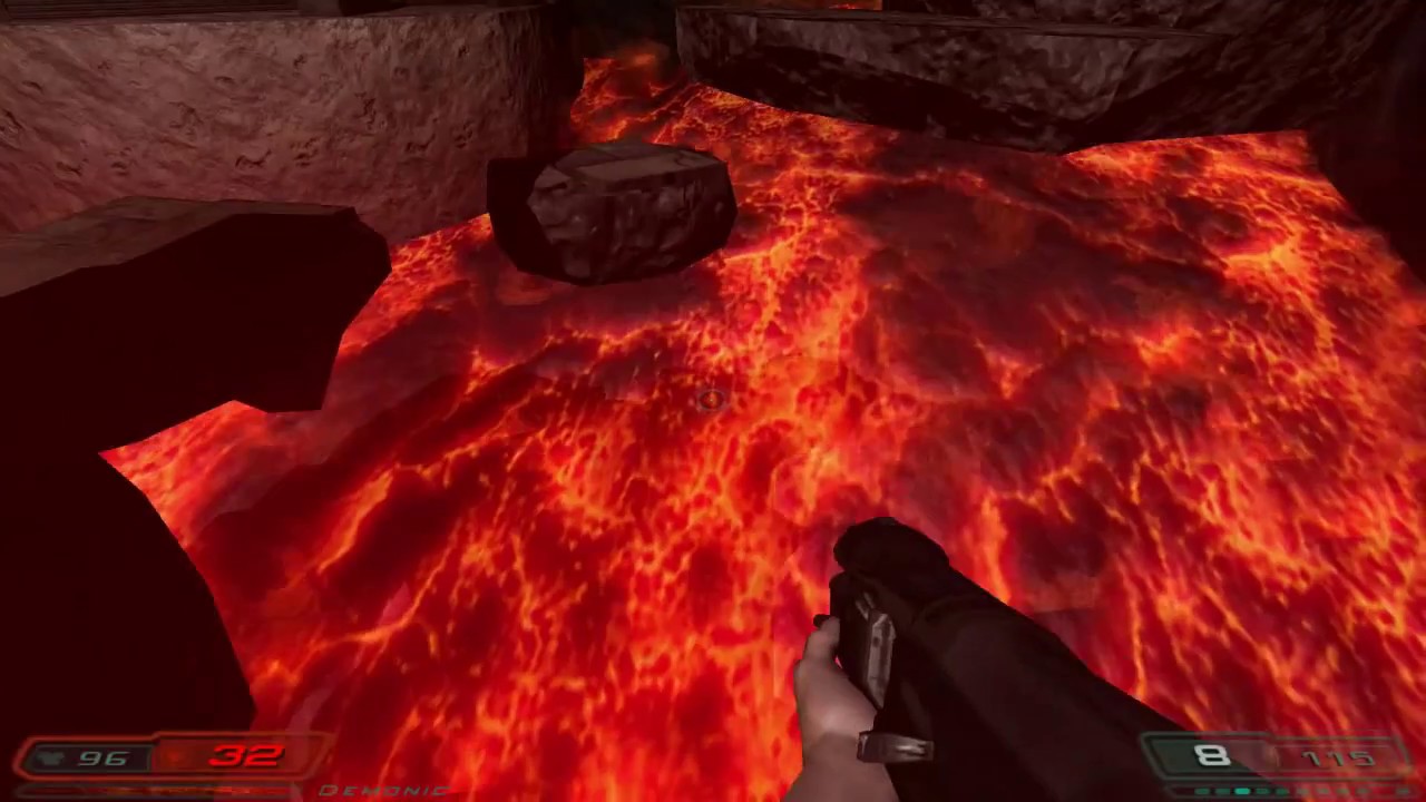 Doom 3 Mods. In Hell - Demonic [ Long map ] - YouTube