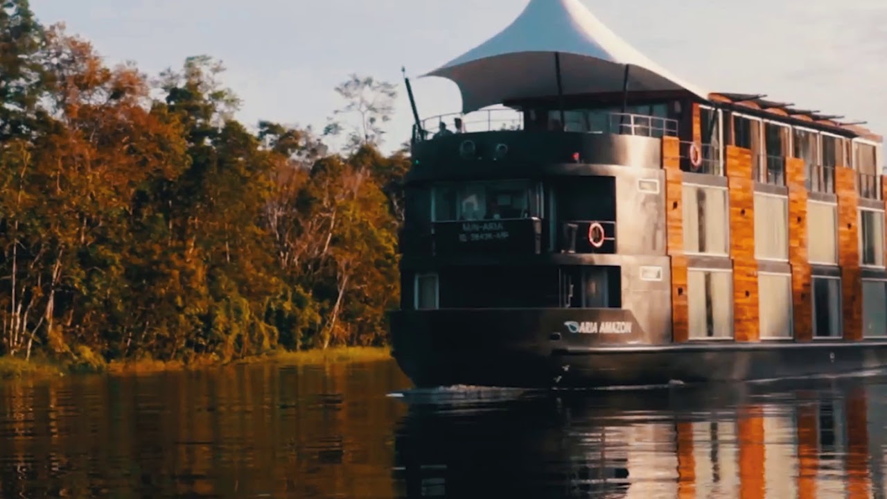Aria Amazon Luxury Cruises in the Amazon River, Peru - YouTube