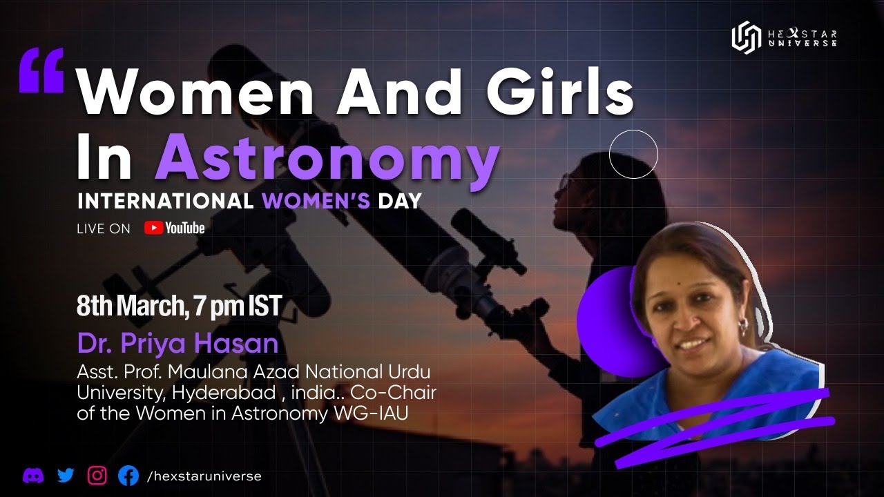 Breaking Barriers: Women in Space with Dr. Priya Hasan ...