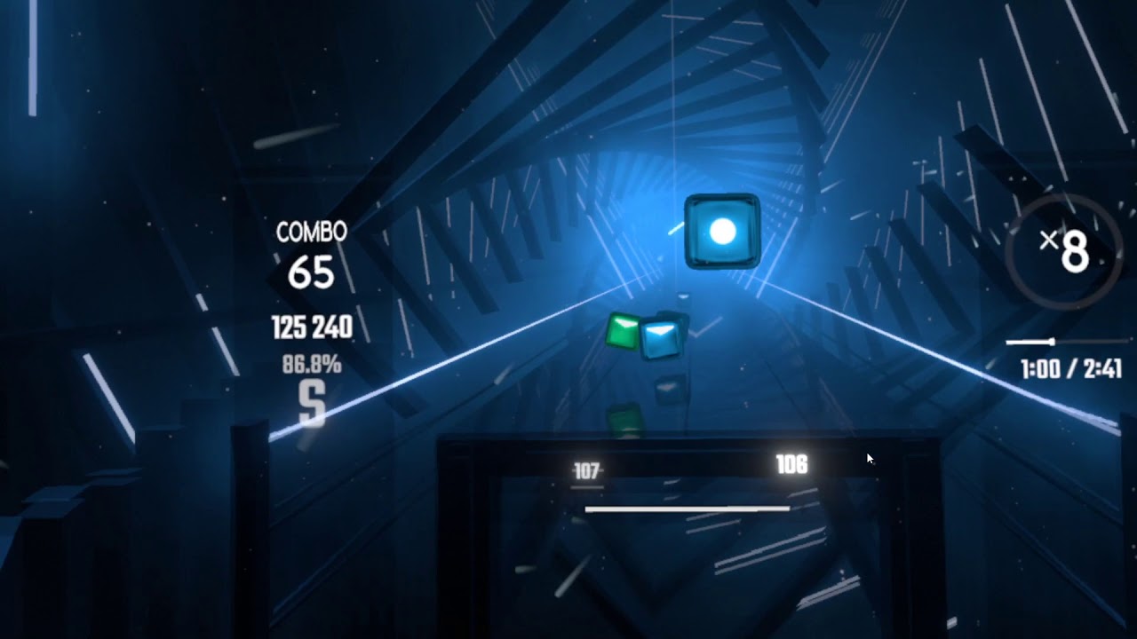 [Beat Saber] Escape Expert, Faster Song - Day 3 Challenge - YouTube