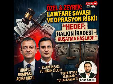 ANKARA NEYİ BEKLİYOR? Özgür Özel'e 'İtirafçı' Kumpası ve Operasyonun Ayak Sesleri!