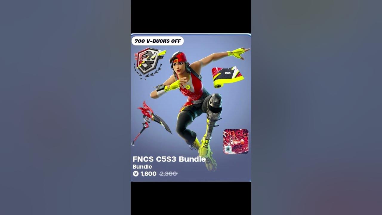 The NEW FNCS C5S3 bundle is now available #fortnite - YouTube