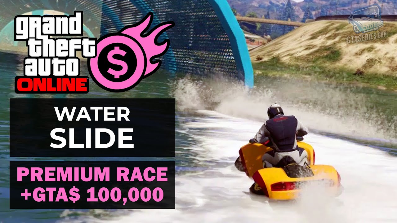 GTA Online Premium Race - Water Slide - YouTube