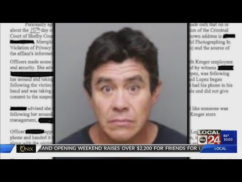 Man charged with taking inappropriate photos of woman at Mid-South Kroger