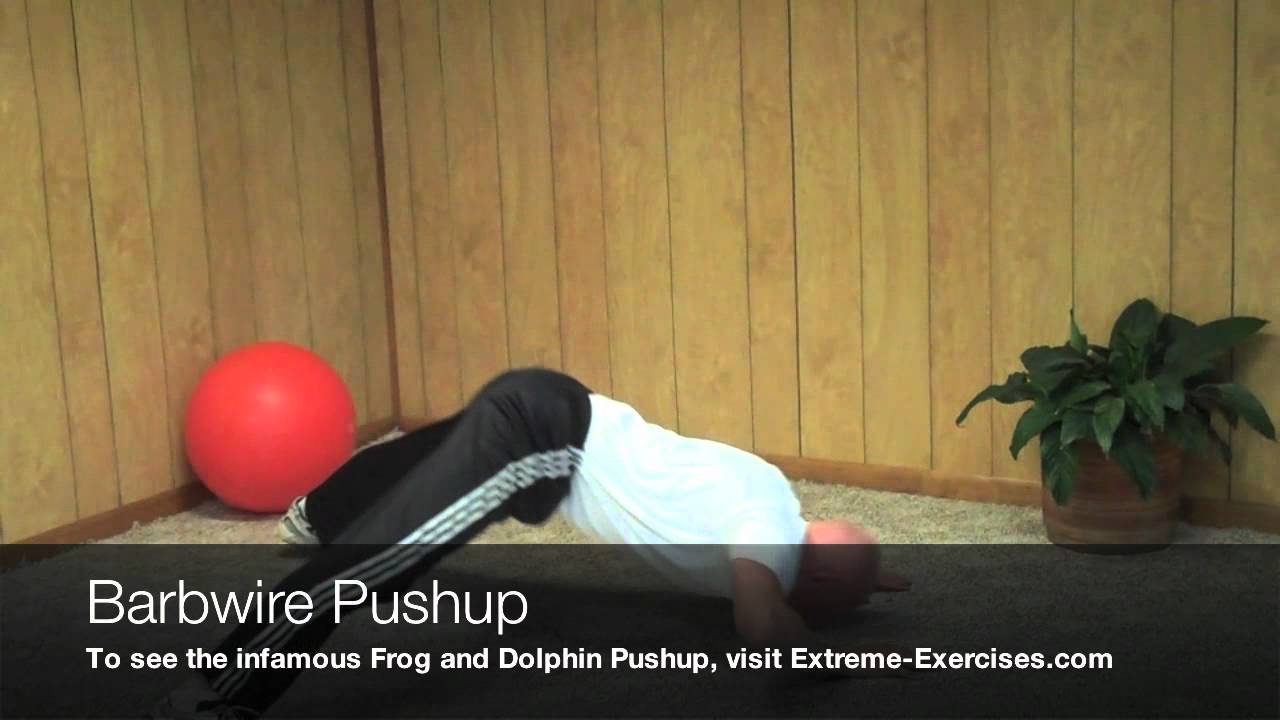 Barbwire Pushup- how Navy SEALs get RIPPED! - YouTube