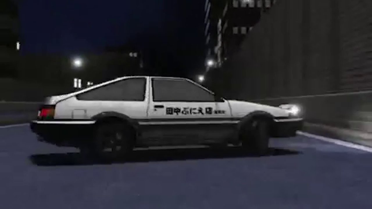 When Takumi Drove The 86 For The First Time - Initial D - YouTube