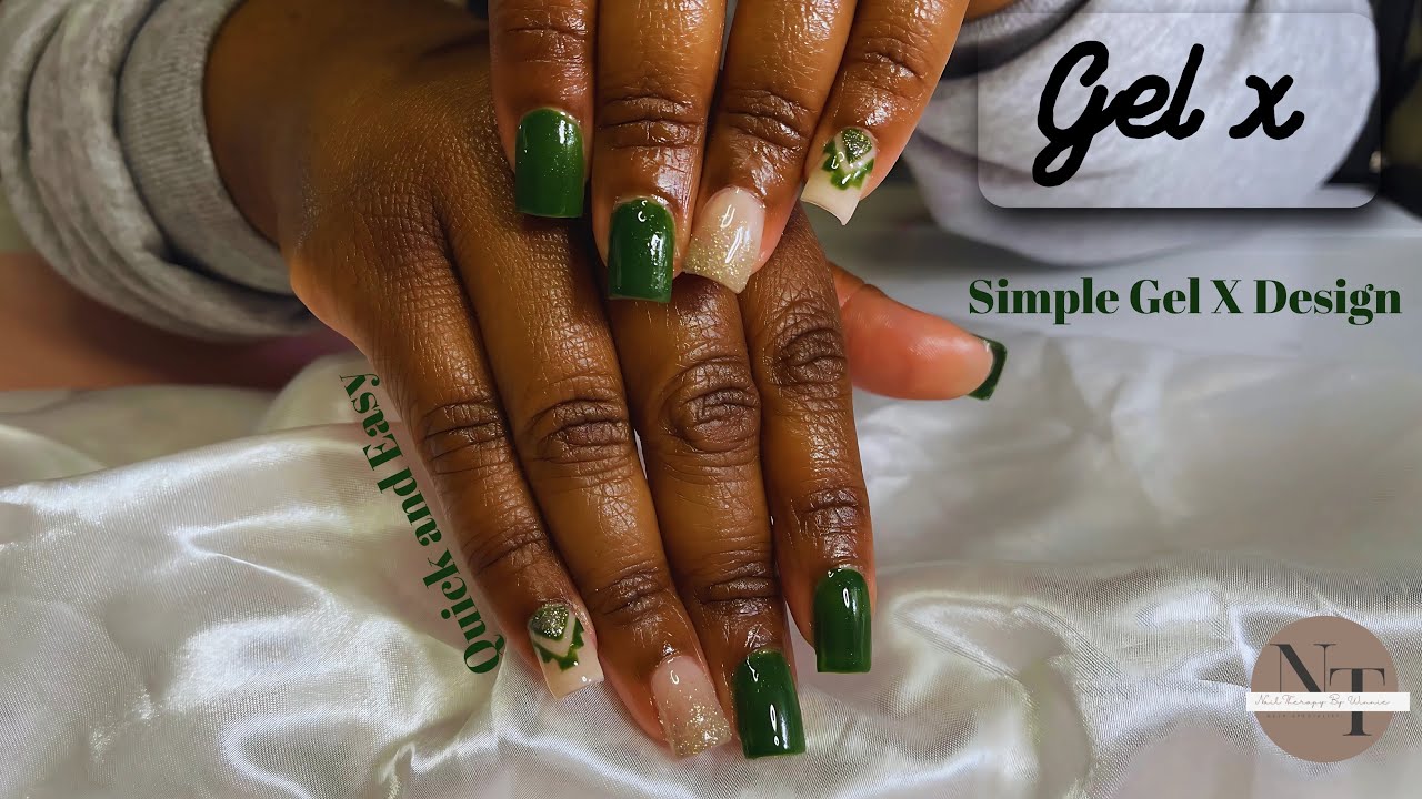 Gel X Nails / Simple Tutorial - YouTube