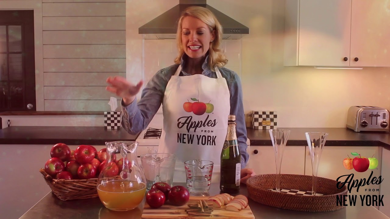 White Grape Apple Cider Sparklers - YouTube