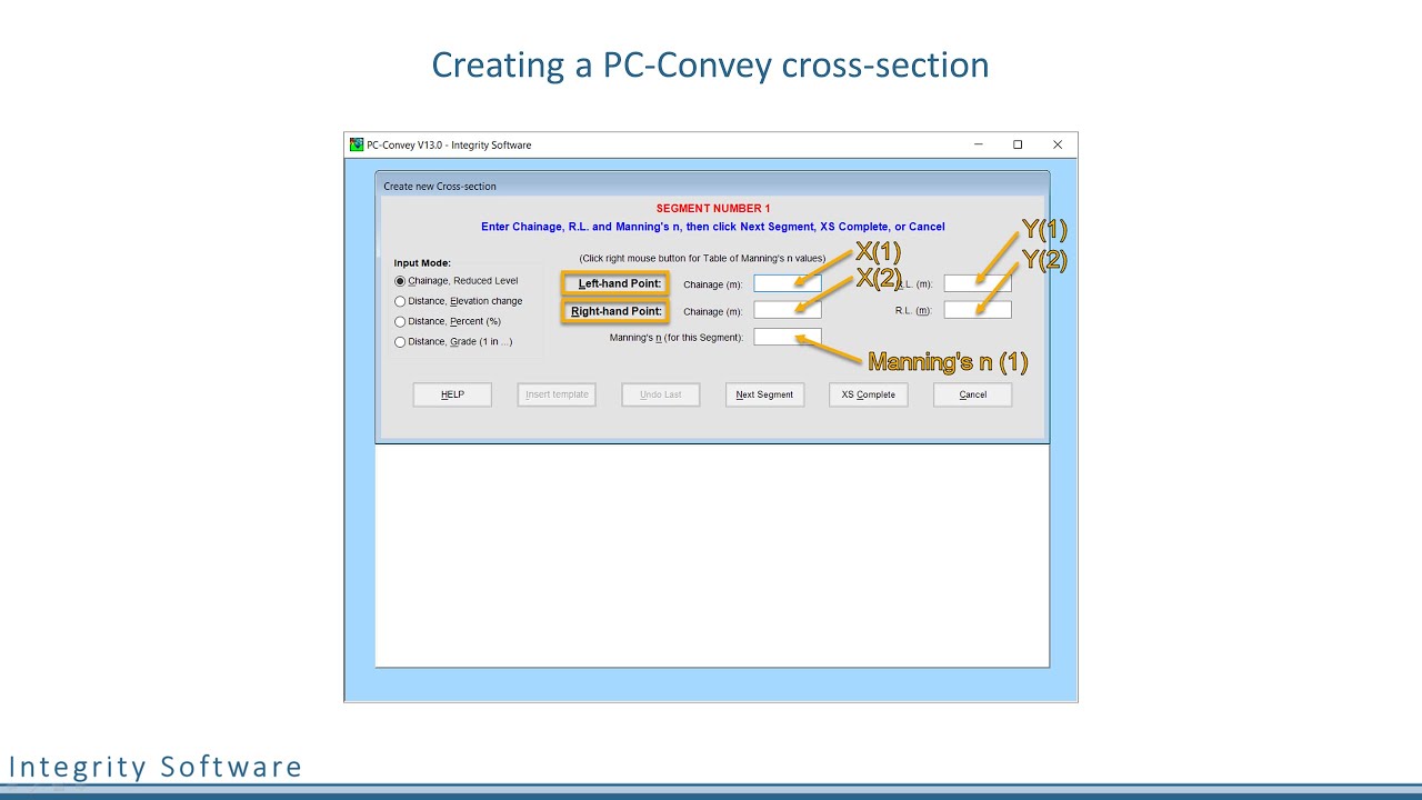 Creating a PC-Convey cross section - YouTube
