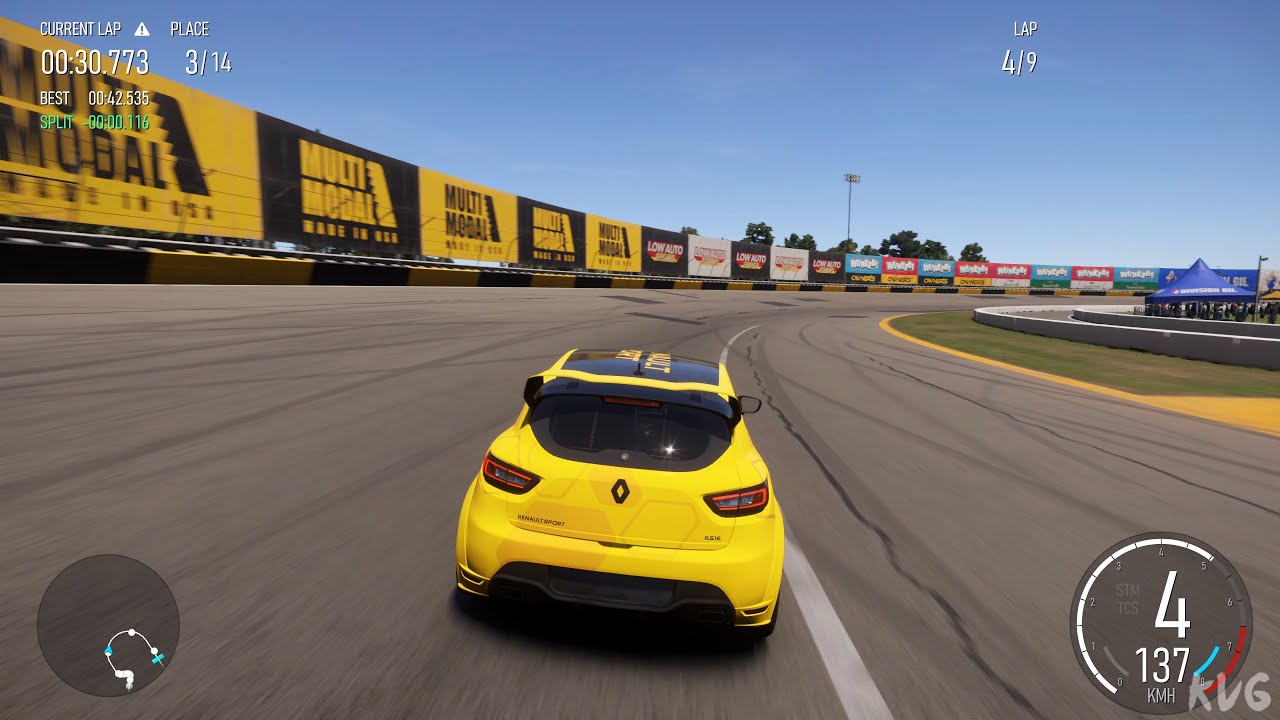 Forza Motorsport - Eaglerock Speedway (Club Circuit Reverse) - Gameplay ...