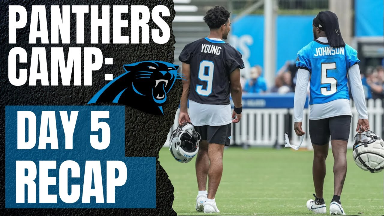 Day 5 Recap: Panthers Training Camp 2024 | First Padded Practice Gets ...