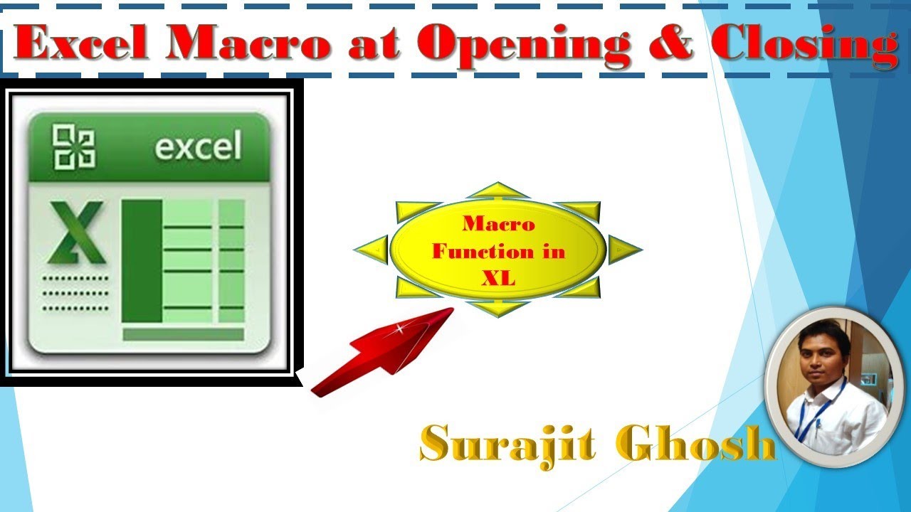 Excel Macro Function Notification Massage Box Before Opening Closing Excel Macro Function Notification Massage Box Before Opening Closing