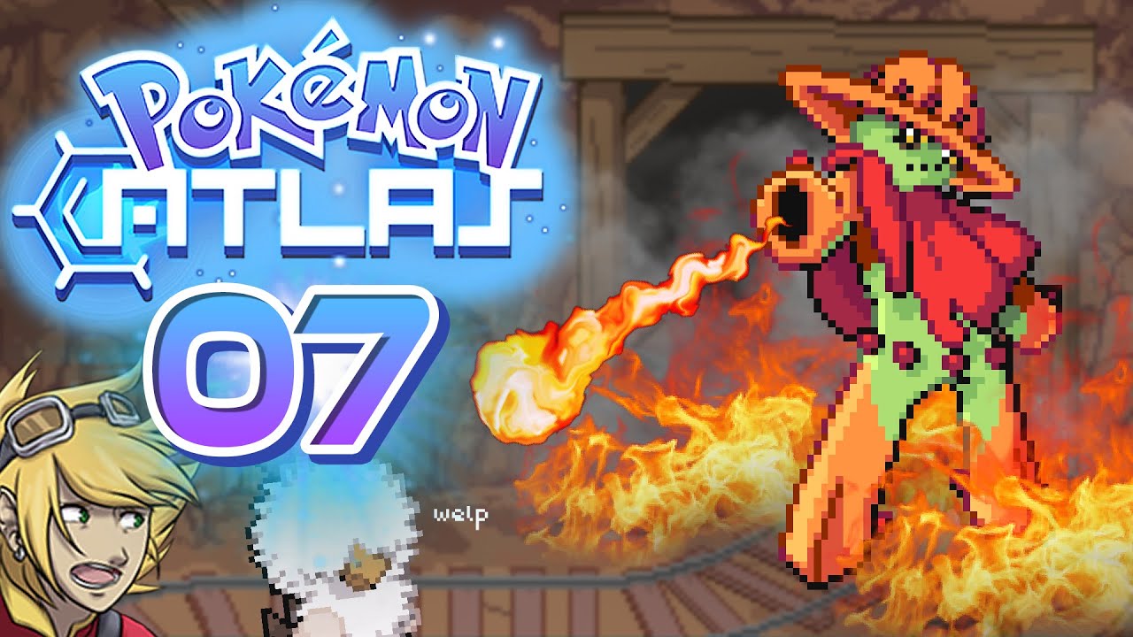 COWBOY GYM LEADER / Pokémon Atlas Episode 7 - YouTube