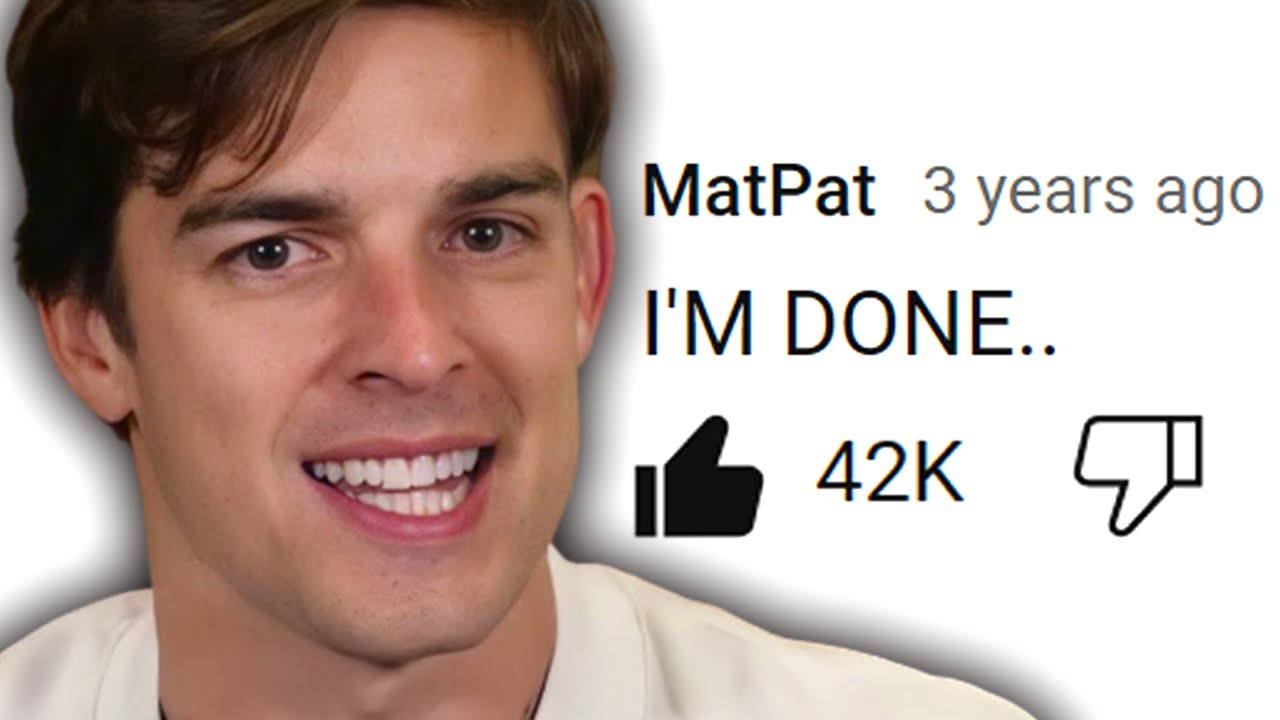 Why MatPat Is QUITTING FOREVER? - YouTube