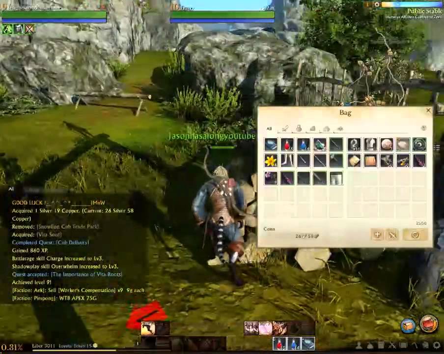 archeage tutorial: how to get firran mount (snowlion) - YouTube