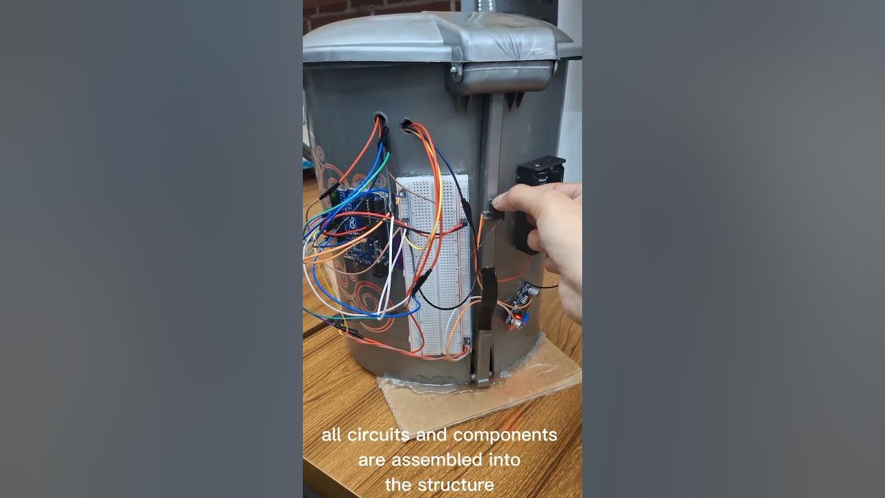 Smart Dustbin with level monitoring for Efficient Waste Management - YouTube