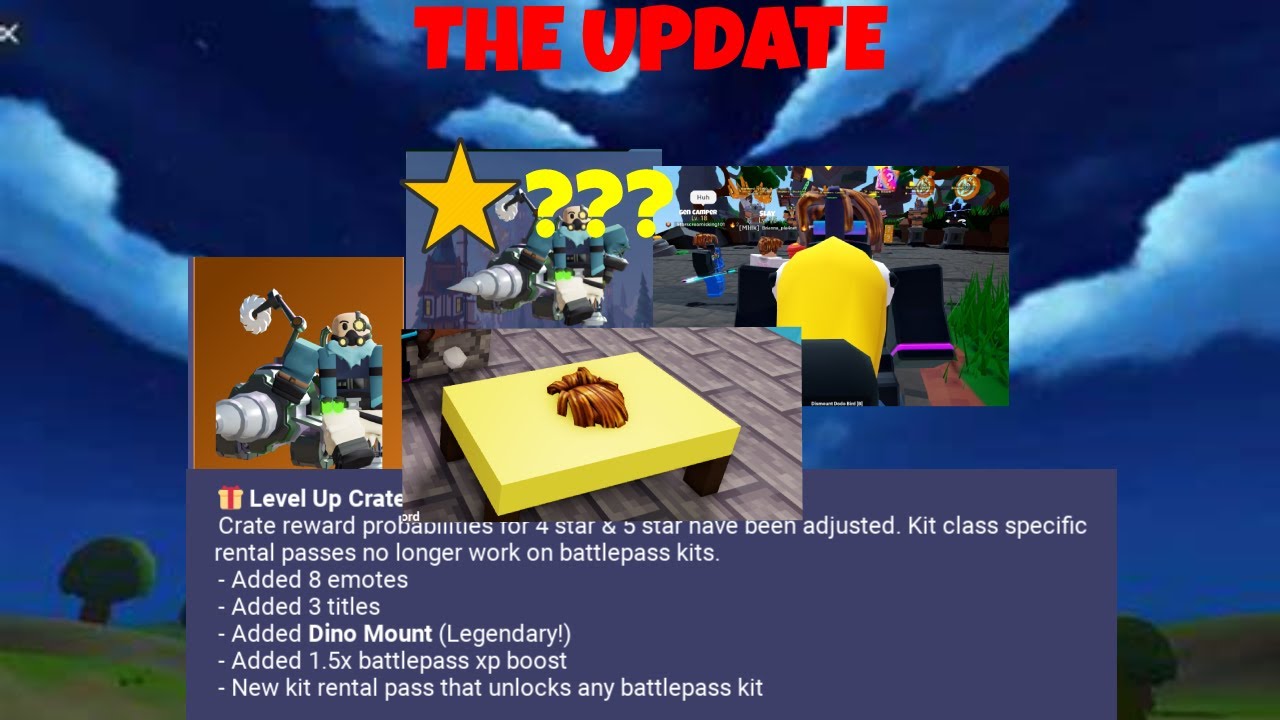 Reviewing The NEW UPDATE.. (Roblox Bedwars - YouTube