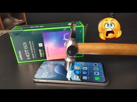 Infinix Hot 60i Gorilla Glass 7i & Screen Scratch Test | Durability ...