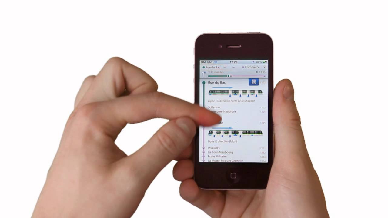 Paris Metro app, RATP - YouTube