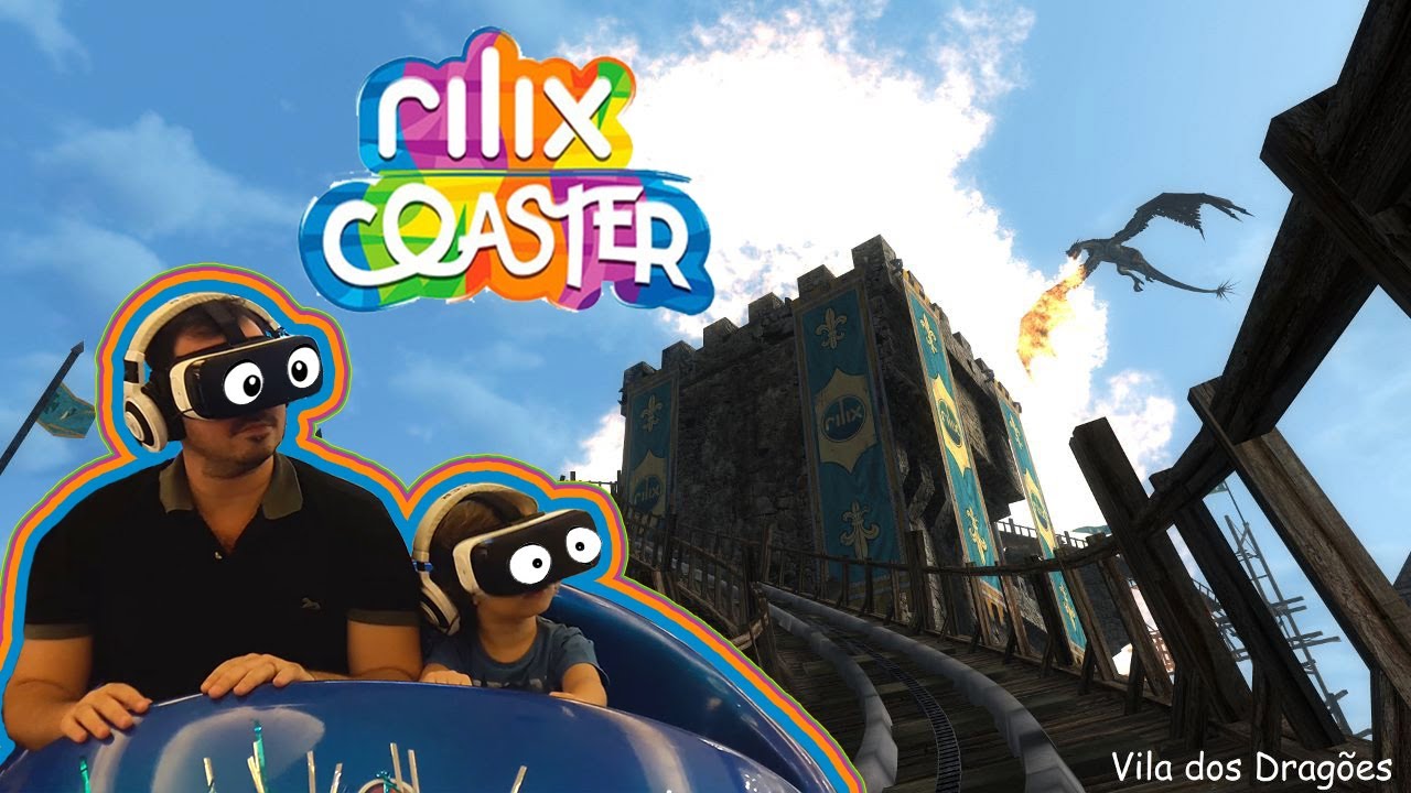 Simulador de Montanha Russa (Realidade Virtual ) - Rilix Coaster - YouTube
