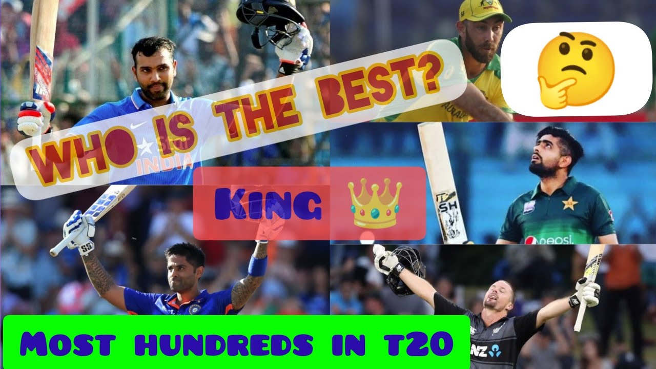 Most Hundreds in T20 | TOP 10 T20 Players | Most Centuries in T20 ...