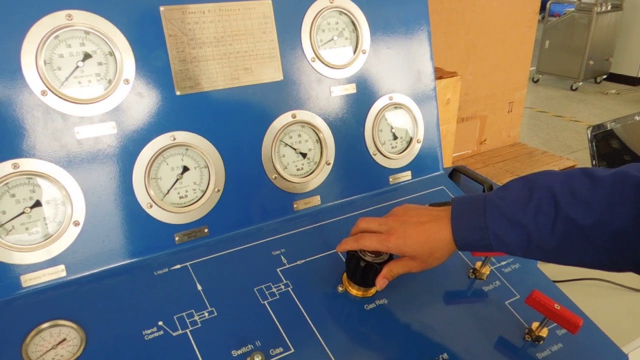 TPU3100-L safety valve test bench part 3, PSV valve test, safety relief ...