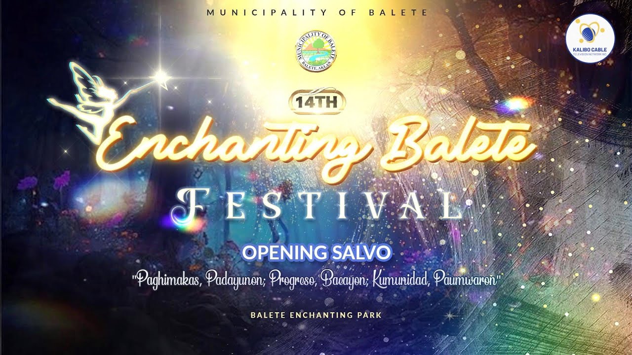 ENCHANTING BALETE FESTIVAL 2024- OPENING SALVO - YouTube