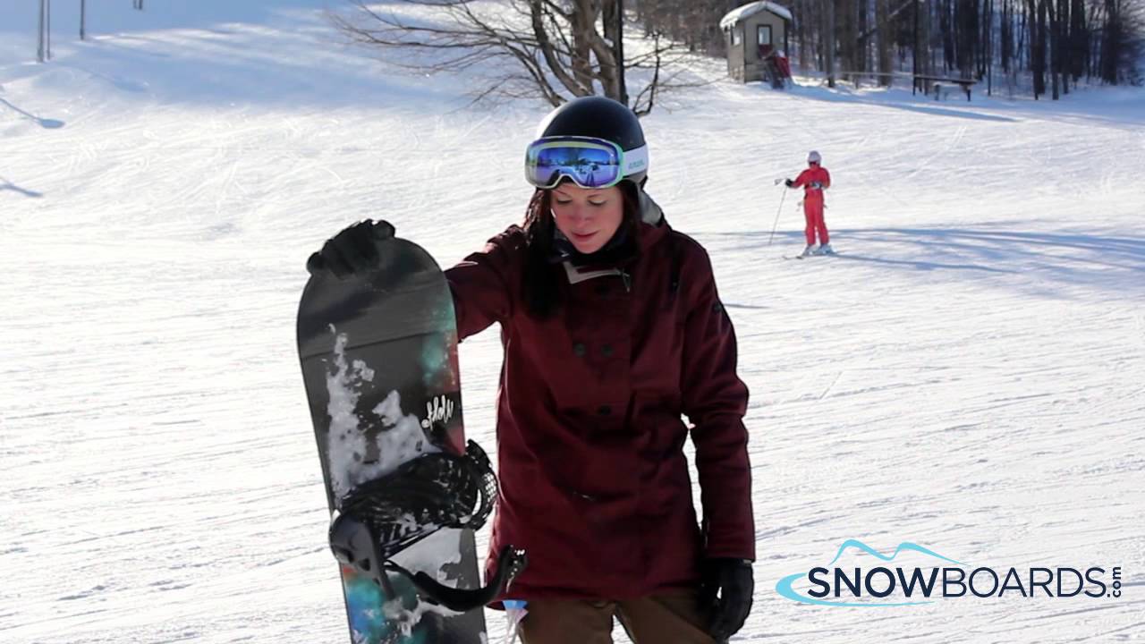 Jenna's Review-Flow Jewel Snowboard 2015-Snowboards.com - YouTube