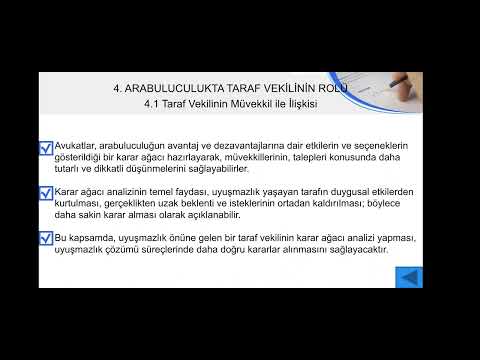 ARABULUCULUKTA TARAF VEKİLLİĞİ-2 MODÜL 14 #arabuluculuk #arabuluculuksınavı#arabuluculukeğitimi