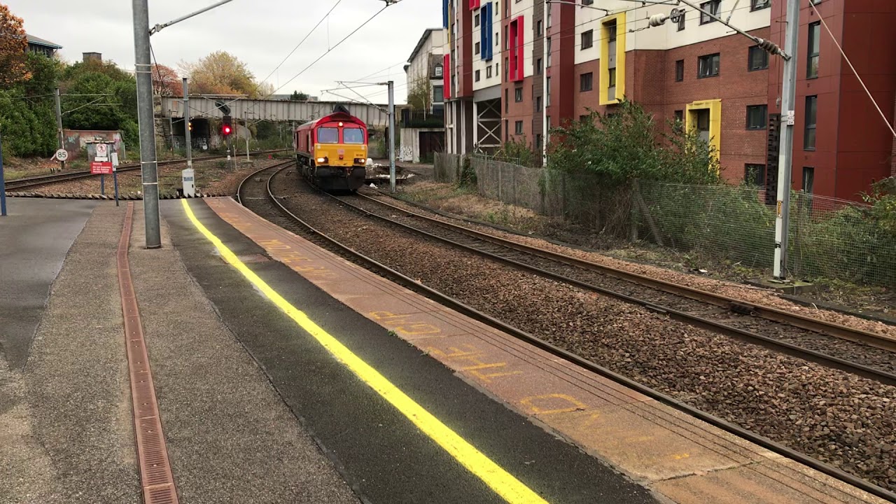 Class 66149 passing manors 27.10.20 - YouTube