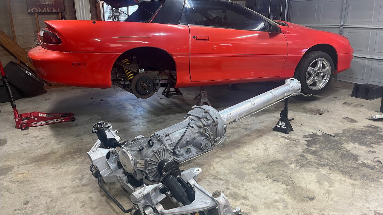 C5 drivetrain ss camaro one of the kind build - YouTube