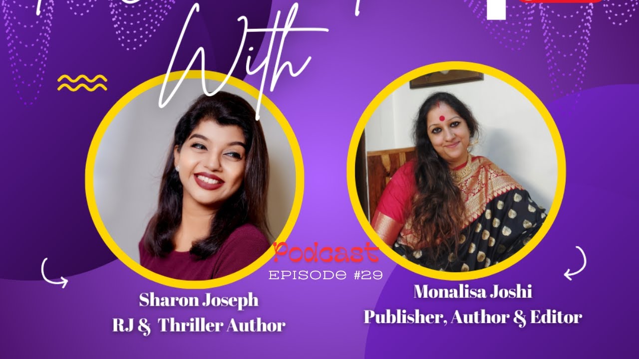 Interview With RJ & Thriller Author Sharon Joseph, Video Podcast #29 ...