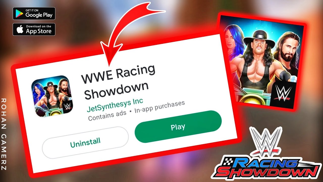 WWE Racing Showdown Mobile Online Gameplay !! 💥😍 Android & iOS Part 01 ...