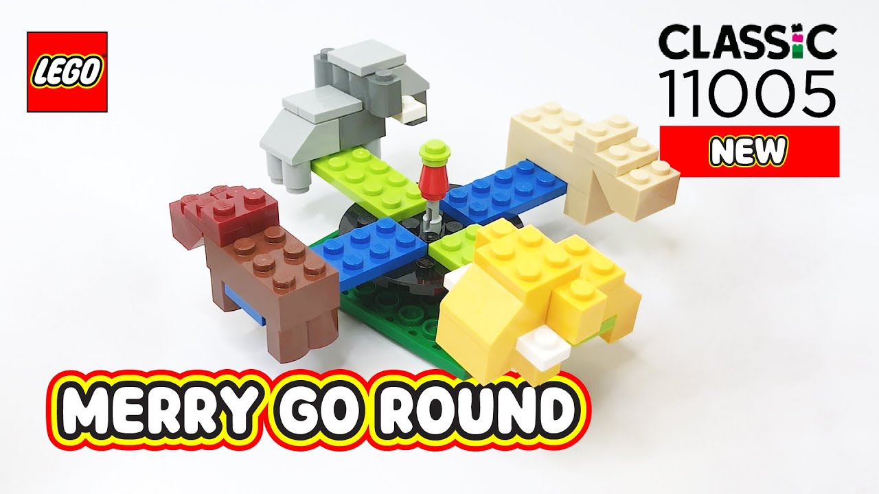 LEGO Classic 11005 Merry Go Round Building Instructions - YouTube