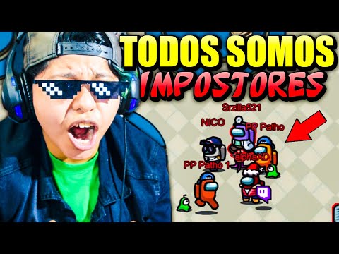 AMONG US PERO TODOS SOMOS IMPOSTORES 😱😂 | Fue extraño y divertido... | Pathofail