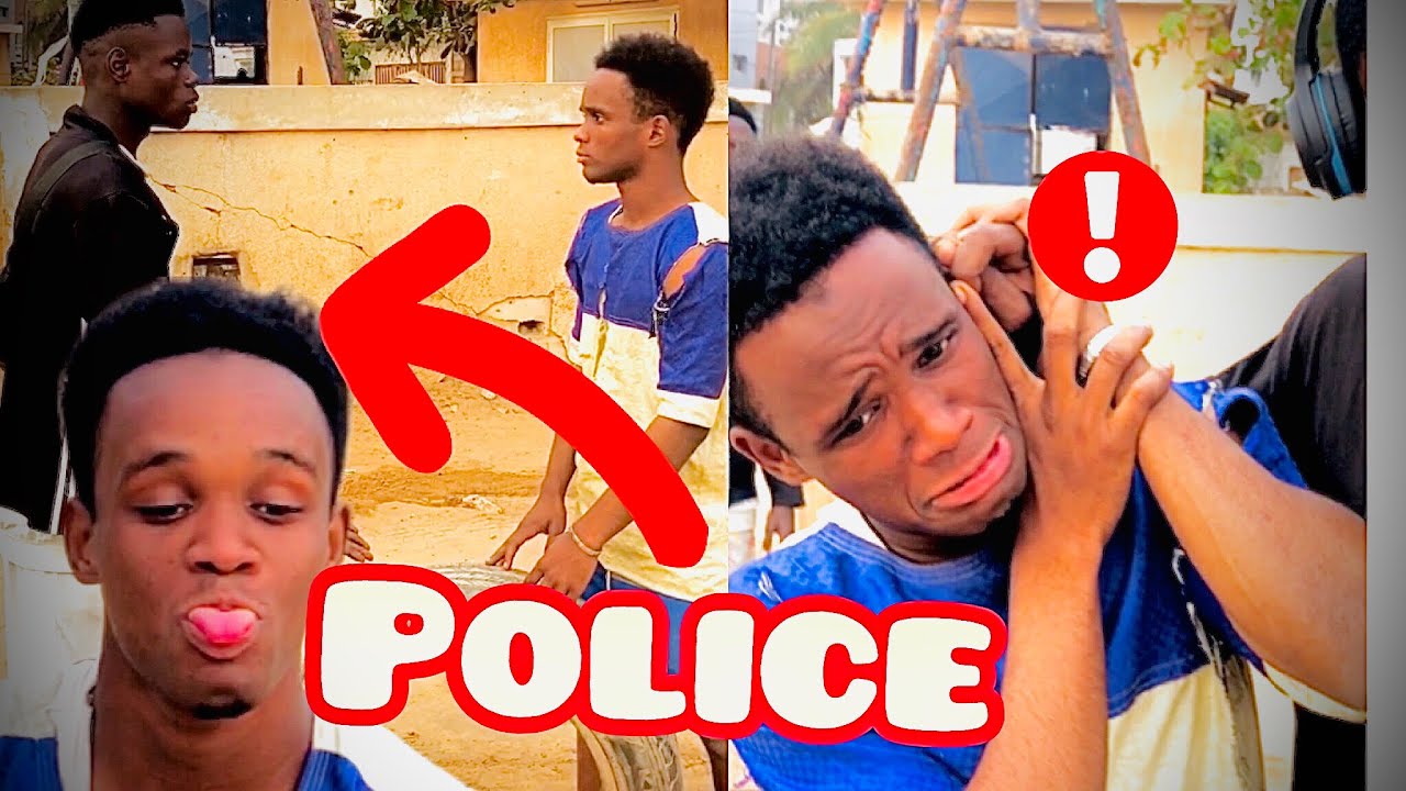 Le plus impolie du monde a été attrapé par la police mdr - YouTube