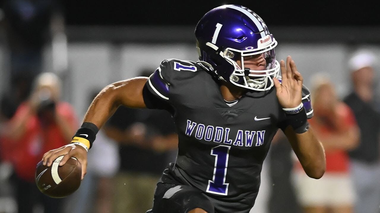 WARRICK DUNN FINALIST: Rickie Collins - Woodlawn QB - YouTube