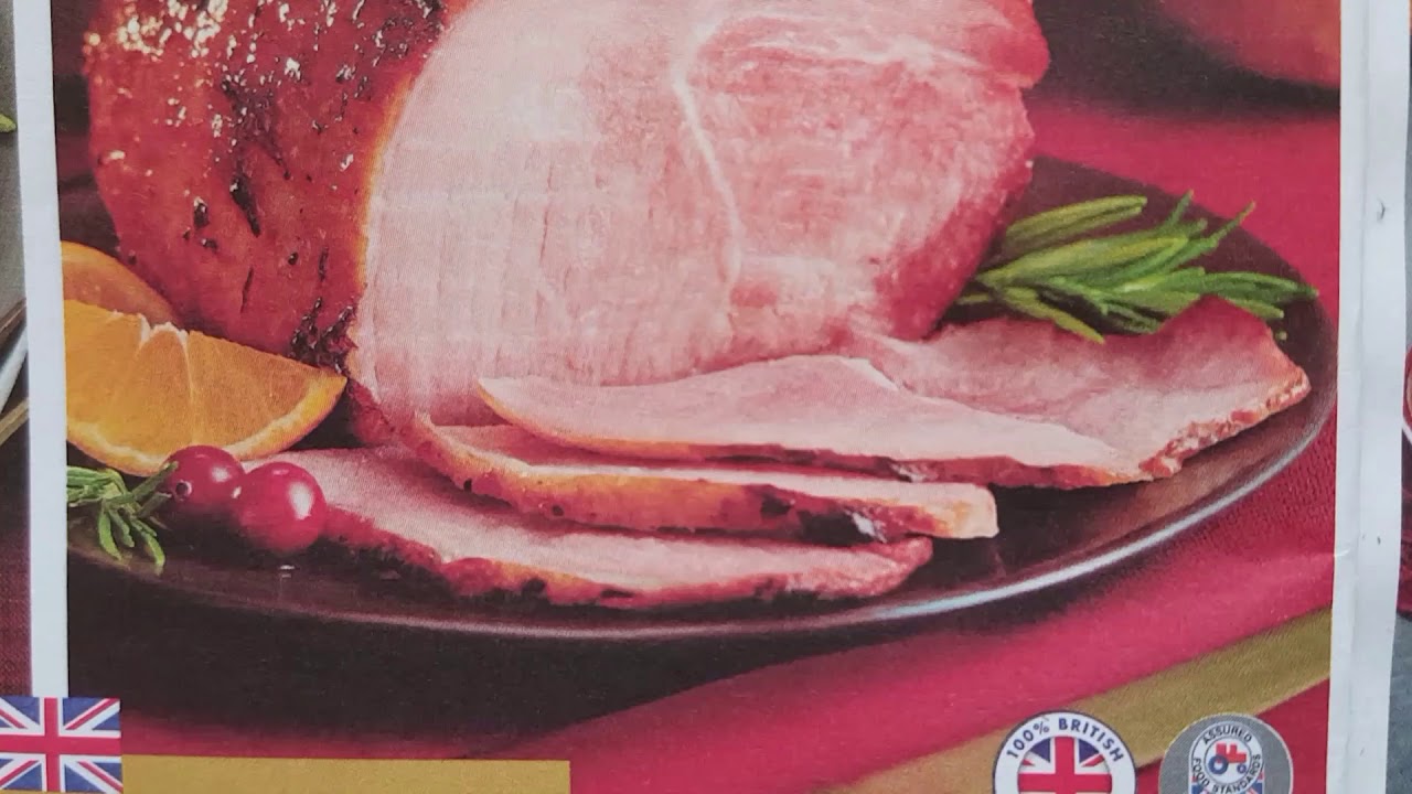 Food - SPECIALLY SELECTED - CRANBBERY & ORANGE GIN BRITISH GAMMON JOINT ...