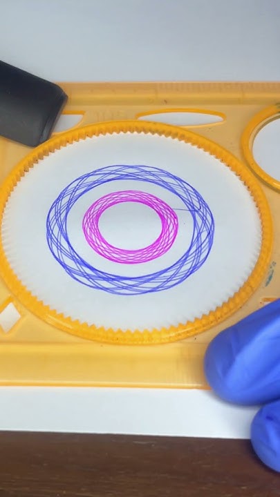 Mesmerizing Spirograph Art – So Satisfying to Watch! 🎨 #Shorts - YouTube