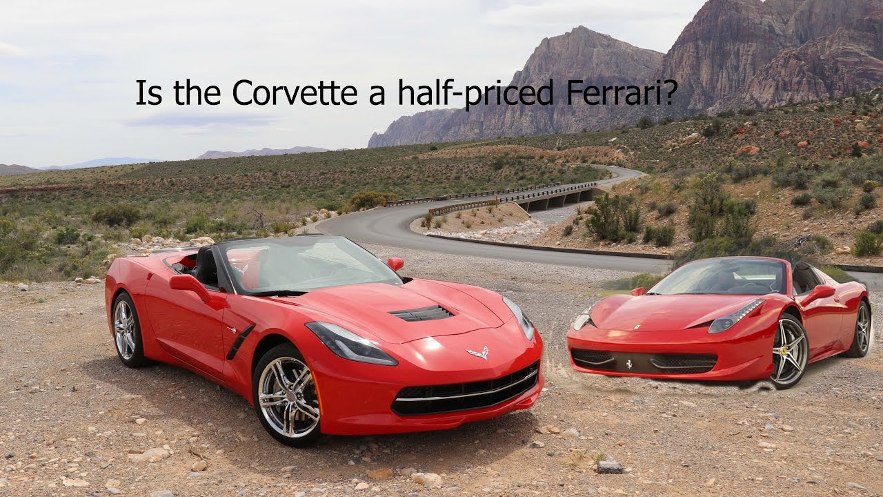 2017 Chevrolet Corvette Stingray / A half-priced Ferrari? - YouTube