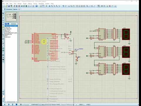 ATMega32 And SN74HC164 Serial Seven Segment Display - YouTube