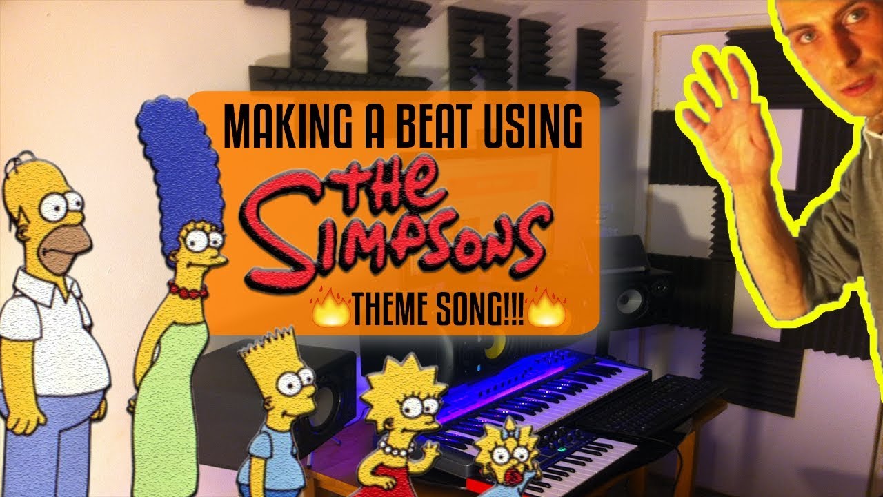 making a beat using The Simpsons (THEME SONG) - YouTube