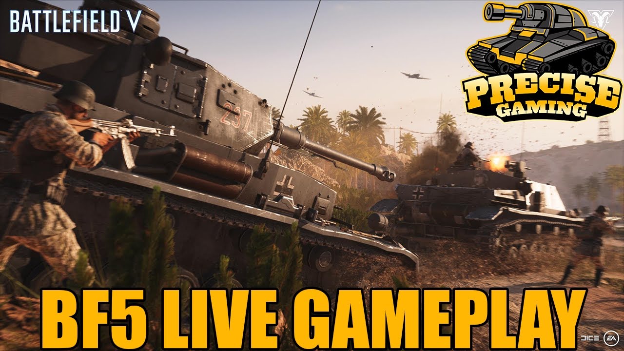 BF5 Live Tank Gameplay - YouTube